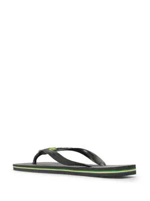 Havaianas Thong Strap Flip Flops - Black