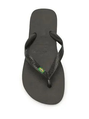 Havaianas Thong Strap Flip Flops - Black