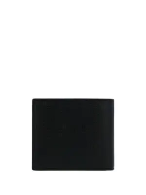 Saint Laurent Paris Logo-print Leather Wallet - Black