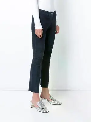SYLVIE SCHIMMEL Cropped Trousers - Blue
