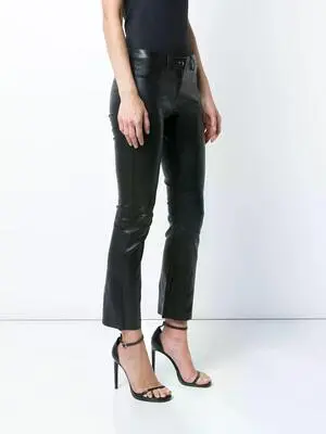 SYLVIE SCHIMMEL Cropped Trousers - Black