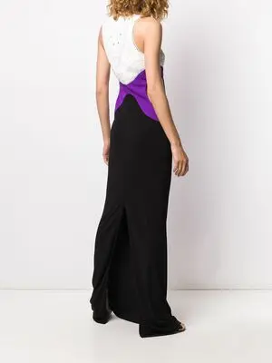 Emilio Pucci Color Block Evening Gown
