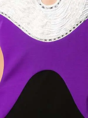 Emilio Pucci Color Block Evening Gown