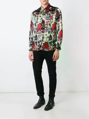 JEAN PAUL GAULTIER Comic Print Shirt