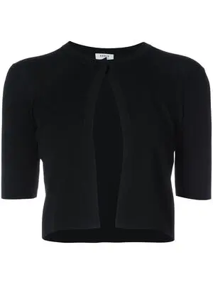 Akris Cropped Cardigan - Black