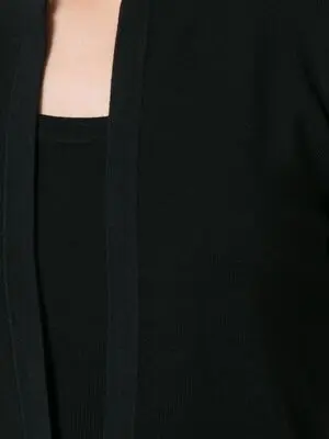 Akris Cropped Cardigan - Black