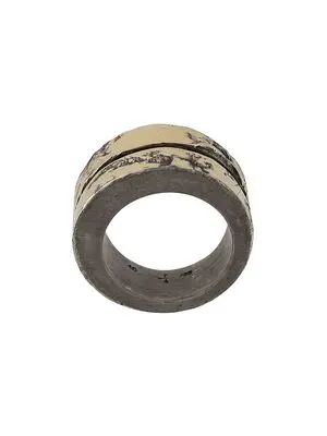 PARTS OF FOUR Crevice Layered-style Ring - Gold