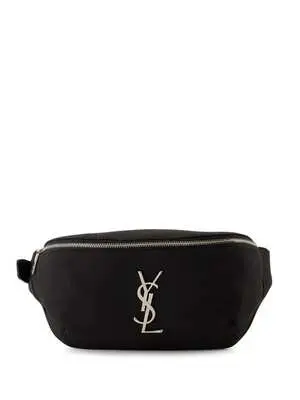 Saint Laurent Cassandre Belt Bag - Black
