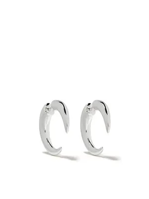 SHAUN LEANE Quill Talon Earrings - Silver