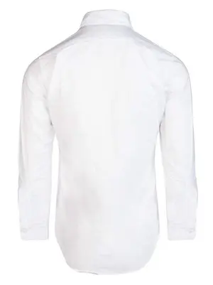Thom Browne Grosgrain-placket Oxford Shirt - White