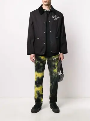 Palm Angels Logo Denim Jacket