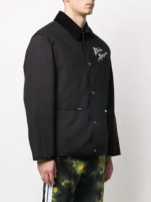 Palm Angels Logo Denim Jacket