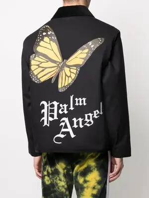 Palm Angels Logo Denim Jacket