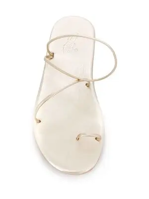 ANCIENT GREEK SANDALS Kansiz Flat Sandals - Gold