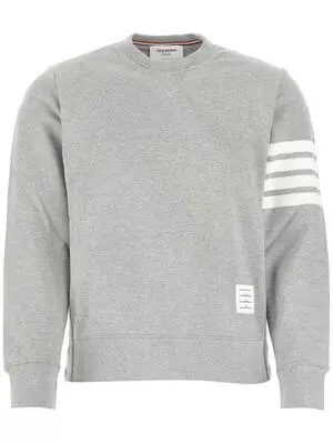 Thom Browne Loopback 4-bar Sweatshirt - Grey