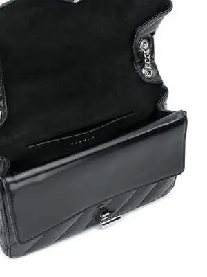 Sandro Yza Quilted Shoulder Bag