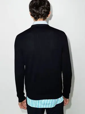 Polo Ralph Lauren Logo-embroidered Crewneck Jumper - Blue