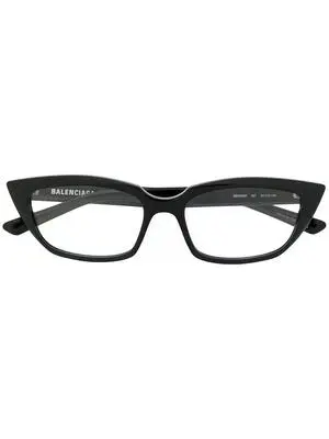 Balenciaga Cat Eye Glasses - Black