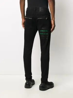DIESEL® Zip-pocket Skinny Jeans