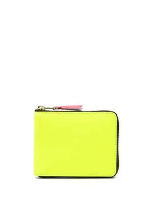 Comme Des Garçons New Super Fluo' Wallet - Yellow