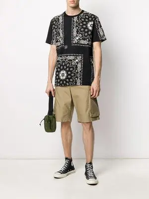 MASTERMIND WORLD Paisley Print T-shirt
