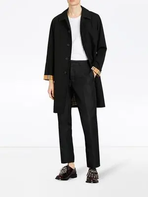 Burberry The Camden Car Coat - Black