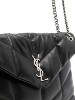 Saint Laurent Medium Loulou Shoulder Bag - Black
