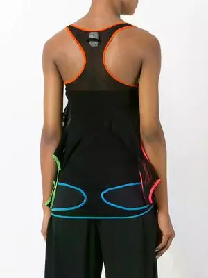 JEAN PAUL GAULTIER Soleil Trimmed Mesh Top