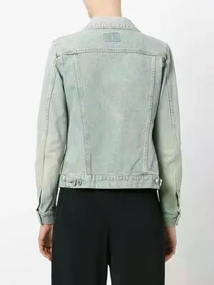 Helmut Lang Stoned Wash Denim Jacket - Blue