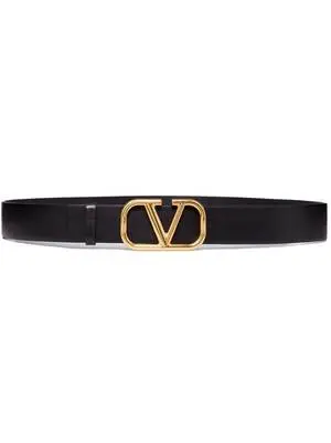 Valentino Garavani 40mm Vlogo Signature Belt - Black