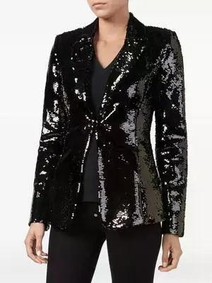 Philipp Plein Sequin-embellished Blazer - Black