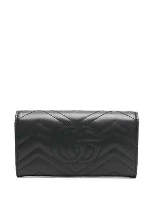 Gucci Gg Marmont Leather Continental Wallet