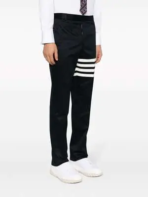 Thom Browne 4-bar Motif Print Trousers