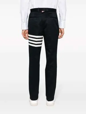 Thom Browne 4-bar Motif Print Trousers