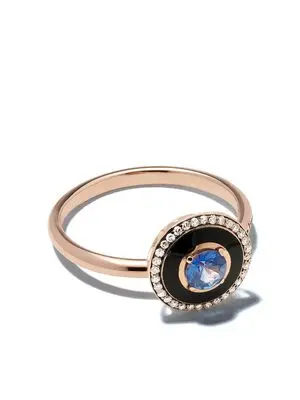 SELIM MOUZANNAR Selim Mouzannar 18kt Rose Gold Sapphire And Diamond Ring Pink
