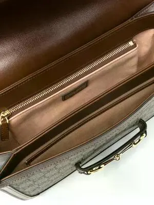 Gucci 1955 Horsebit Shoulder Bag - Neutrals
