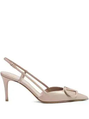 Valentino Garavani 85mm Vlogo Signature Slingback Pumps