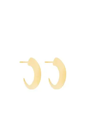 SHAUN LEANE Cat Claw Medium Hoop Earrings - Gold