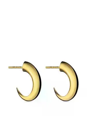 SHAUN LEANE Cat Claw Medium Hoop Earrings - Gold