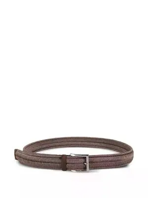 ORTIGNI Braided Belt - Brown