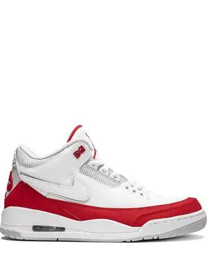 JORDAN Air 3 Retro Tinker Air Max 1 University Red Sneakers - White