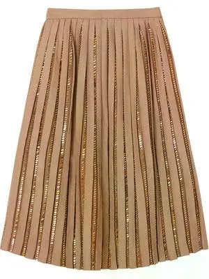 Burberry Embroidered Bottoms For Women