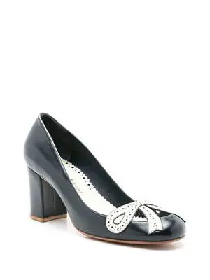 STUDIO CHOFAKIAN Chunky Heel Pumps