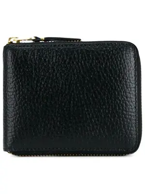 Comme Des Garçons Leather Wallet - Black
