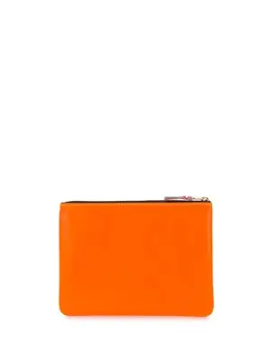 Comme Des Garçons Colour-block Zipped Wallet - Yellow