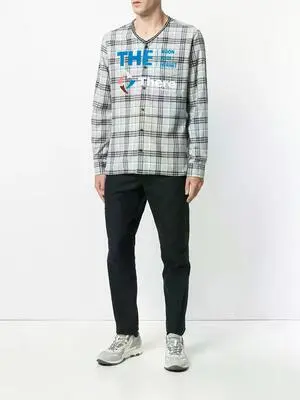 LANVIN Printed Checked Shirt