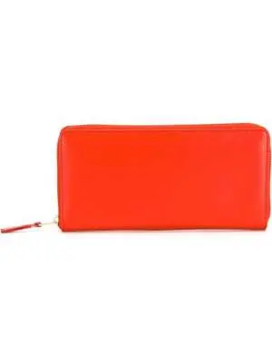 Comme Des Garçons Zip-around Leather Wallet - Yellow