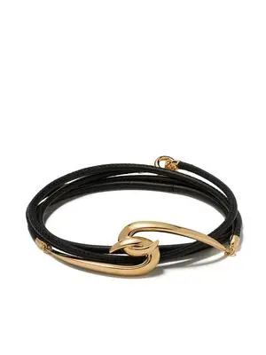 SHAUN LEANE Hook Wrap Bracelet - Black