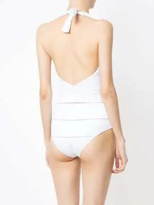 AMIR SLAMA Halterneck Swimsuit