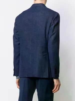BARBA NAPOLI Jimmy Blazer Jacket - Blue